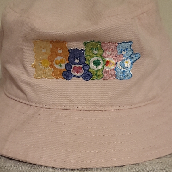 Care Bears | Accessories | Care Bears Pink Cotton Bucket Hat | Poshmark